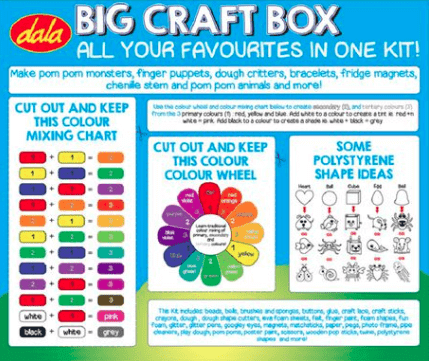 Dala Big Craft Box - 500 pieces